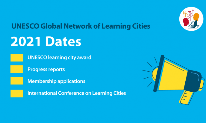 유네스코 학습도시 네트워크(GNLC) 2021년도 주요 일정 안내 - 유네스코한국위원회